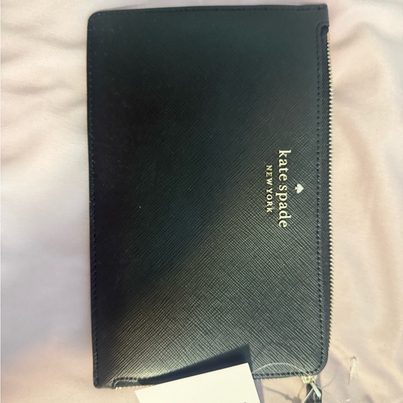 kate spade | Bags | Kate Spade Black Leather Wallet | Poshmark